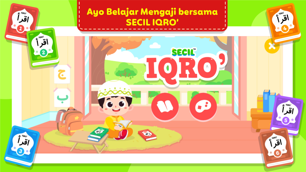 Iqro Anak: Belajar Mengaji 1-6 - Solite Kids